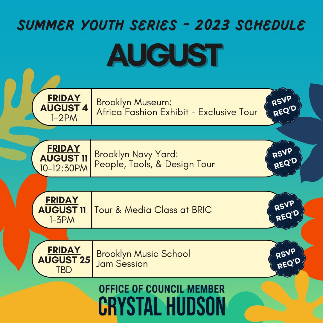 Summer Youth Series - Crystal Hudson
