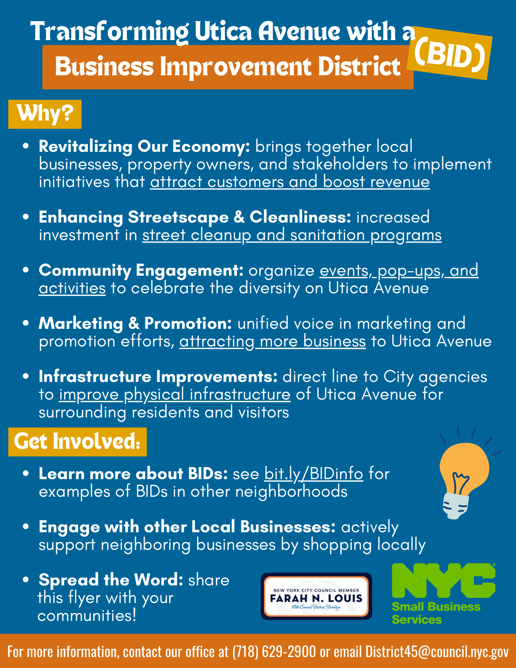 Utica Avenue Business Improvement District (BID) - Farah Louis