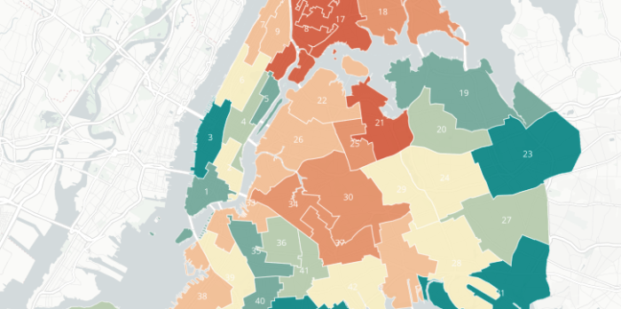 New York City’s Languages Map by Council District - Labs