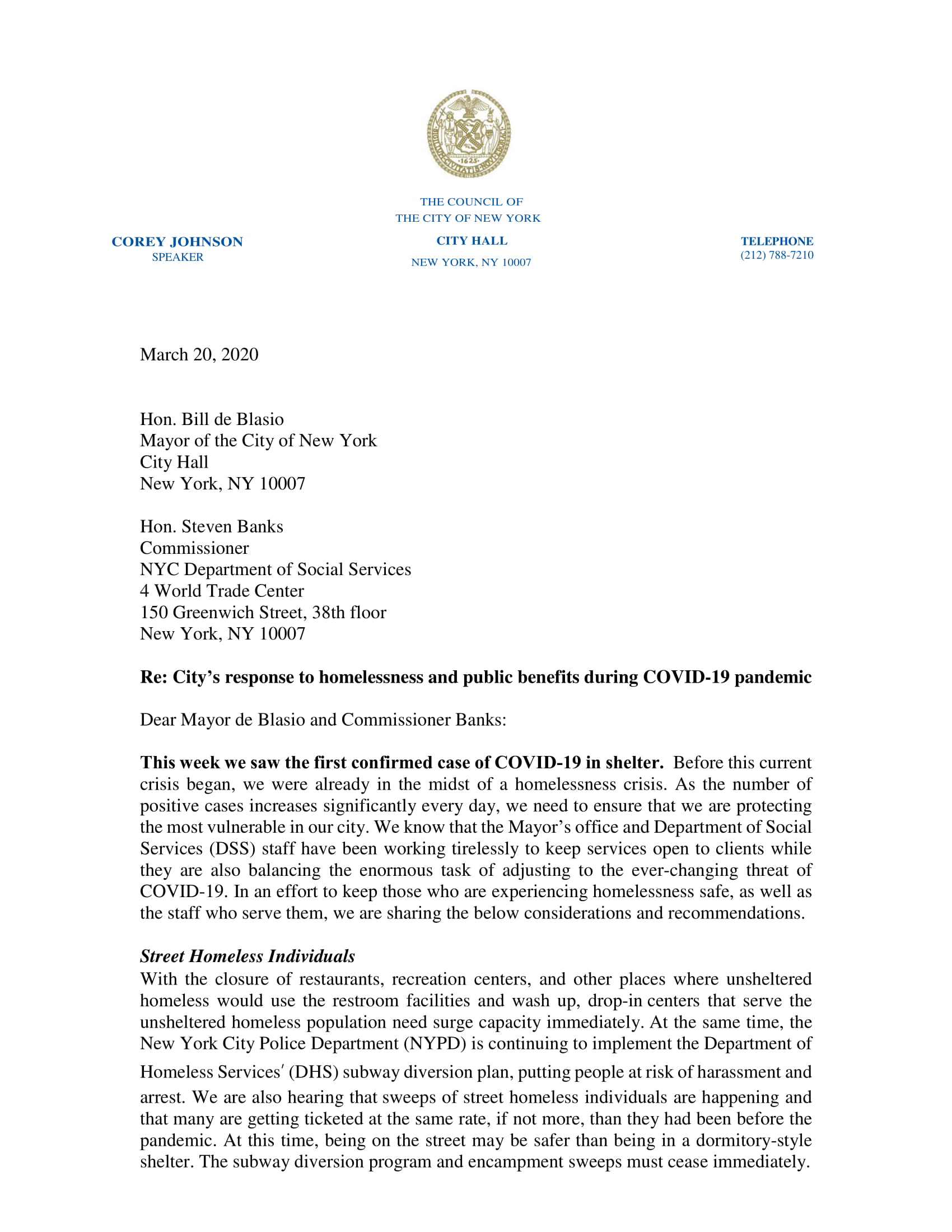 Letter-to-Mayor-de-Blasio-Commissioner-Banks-1 - Press