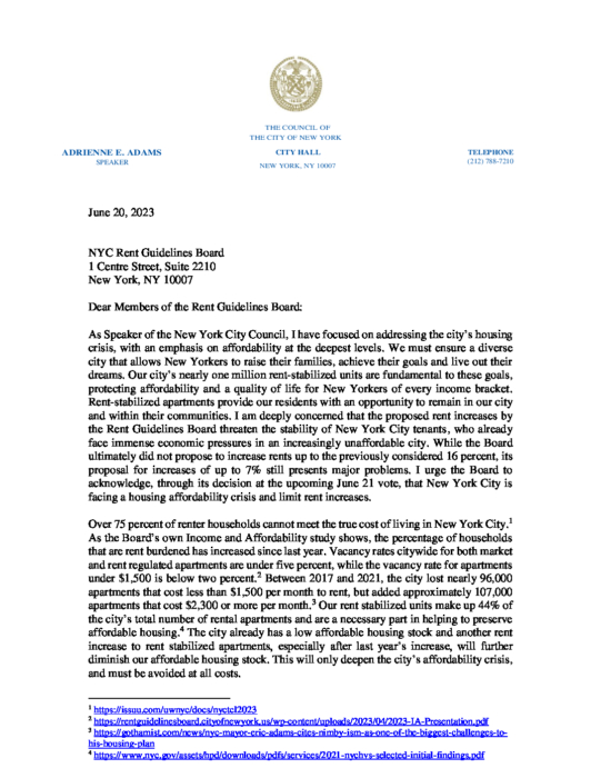 2023.06.20 Speaker Adams RGB Letter - Press